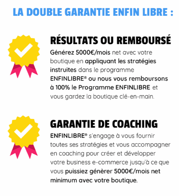Programme E-Commerce (Canada) - Enfin Libre